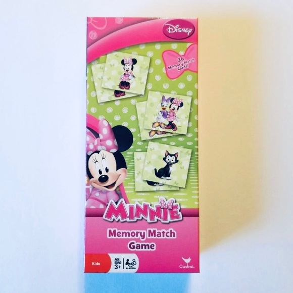 Disney | Toys | Disney Minnie Mouse Memory Match Card Game | Poshmark